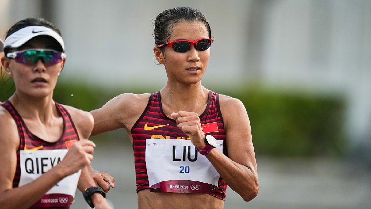 Tokyo 2020: China's Liu Hong clinches bronze in women's 20km race walk ...