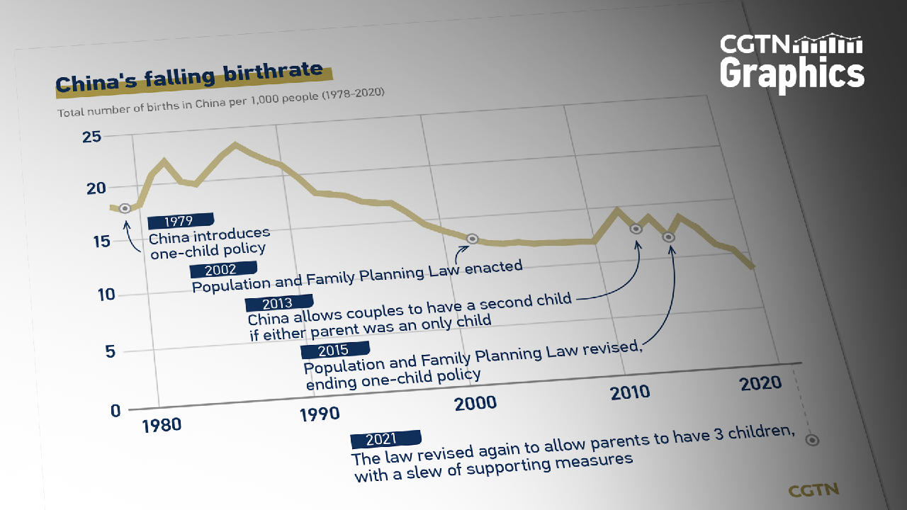 Will China's three-child policy reverse declining birthrate? - CGTN