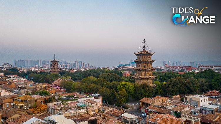 Live: Views from Quanzhou West Street - CGTN