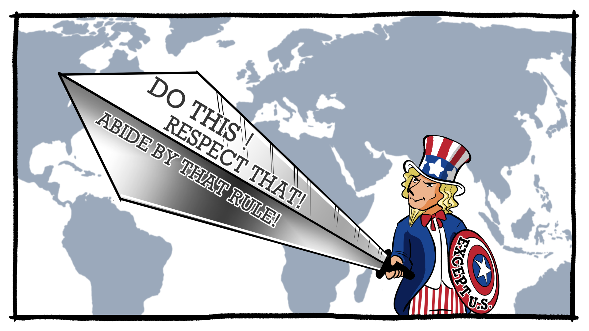 United States, the true master at weaponizing global rules - CGTN