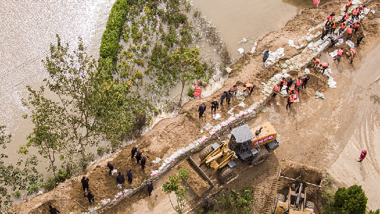 Flood relief underway after persistent downpours hit N China's Shanxi ...