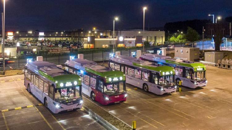 COP26-branded electric bus with China's battery tech starts roadshow - CGTN