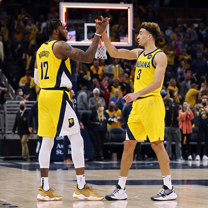 NBA highlights on Oct. 23: Indiana Pacers finally claim victory - CGTN