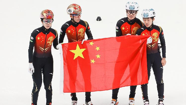 Team China add two relay golds at ISU Short Track World Cup - CGTN
