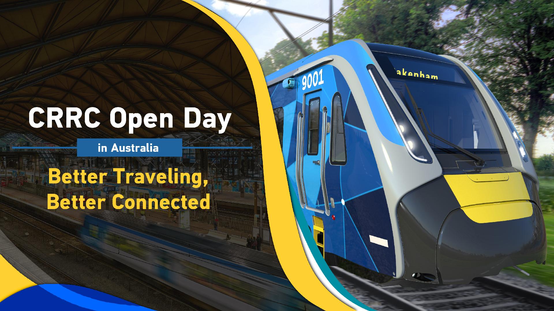 CRRC holds open house at CTEA production base in Australia - CGTN