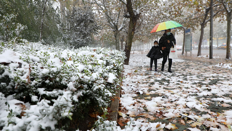 Live: A cold snap is expected to sweep part of China - CGTN