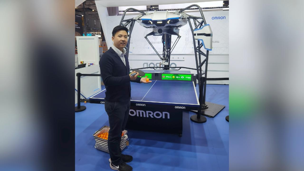 Expo Takeaway: A robot coach for table tennis - CGTN