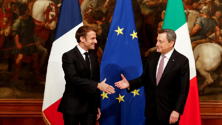 Italy, France sign treaty to strengthen bilateral ties - CGTN