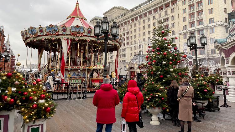 Live: Journey to Christmas - Take a look at Moscow's festivities - CGTN