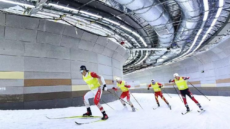 Live: Take a closer look at winter sports training bases - CGTN