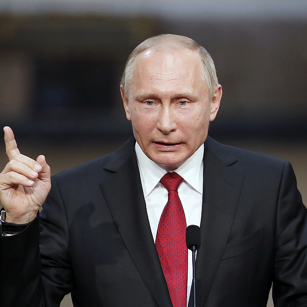 Live: Russian President Vladimir Putin holds annual news conference - CGTN