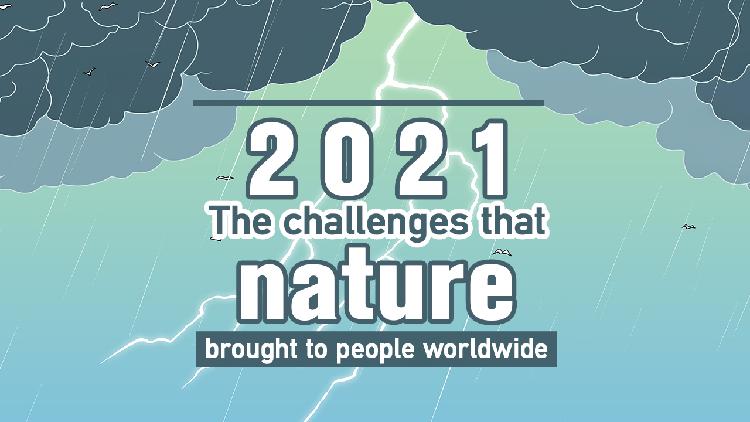 2021: The challenges nature brought to people worldwide - CGTN