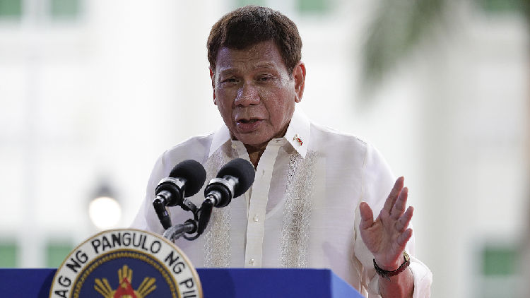 Philippine President Duterte signs 2022 budget for pandemic recovery - CGTN