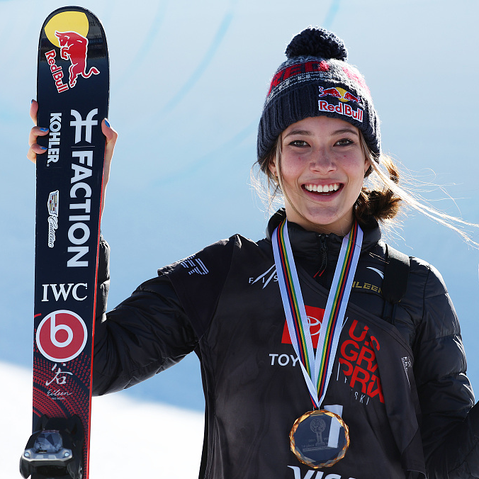 Gu Ailing encourages more people to start skiing for fun - CGTN