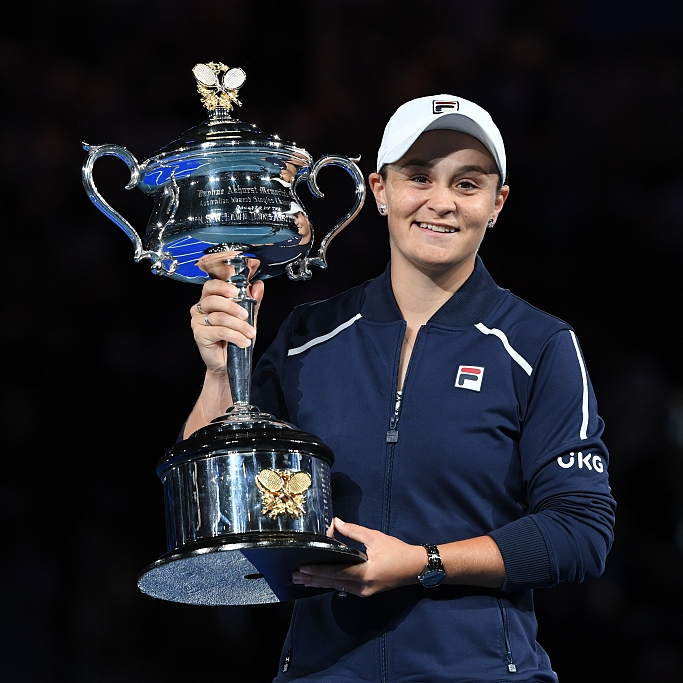 Barty wins Australian Open title to bag her 3rd Grand Slam title - CGTN