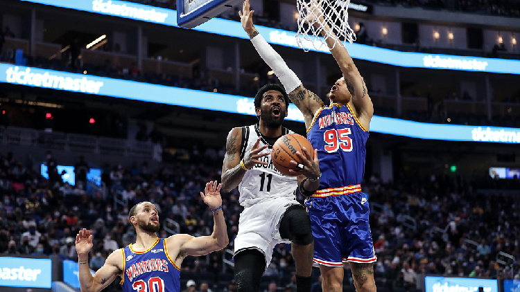 NBA highlights on Jan. 29: Irving fights hard, but Nets lose to GSW - CGTN