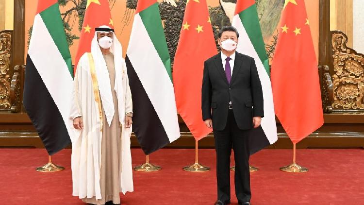 Chinese president meets with Crown Prince of Abu Dhabi - CGTN