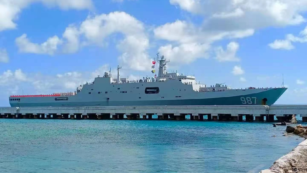 Chinese naval ships carrying relief supplies arrive in Tonga - CGTN