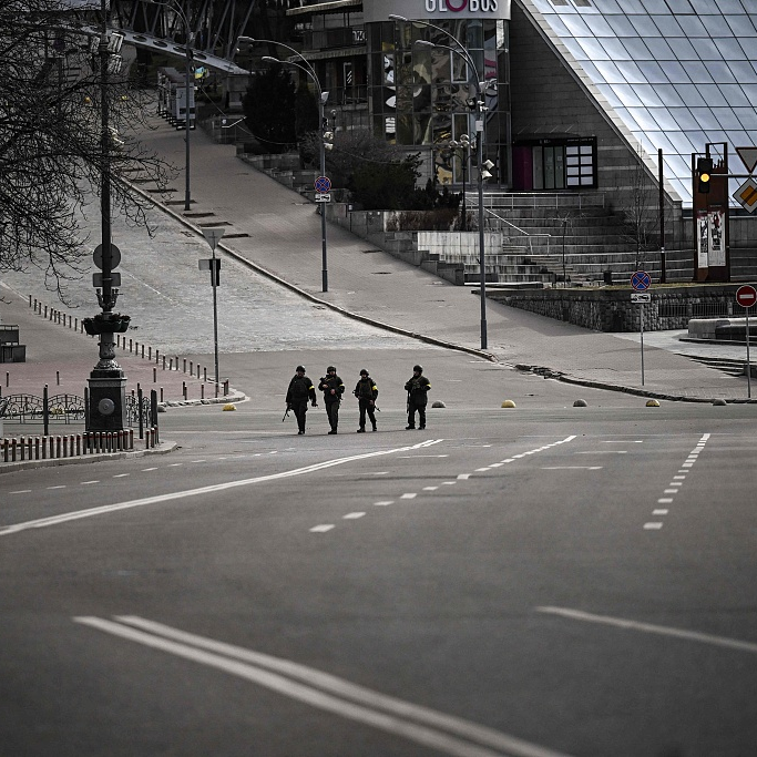 Live: View of Kyiv's skyline - CGTN
