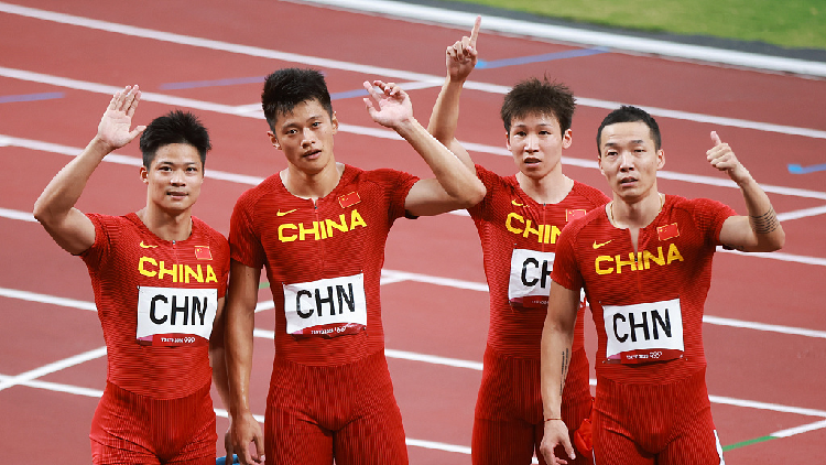 Tokyo 2020: China win 4x100m bronze after Britain stripped of silver - CGTN