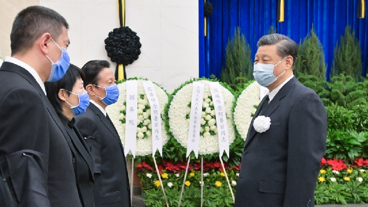 Former Chinese leader He Luli cremated, Xi attends the funeral - CGTN