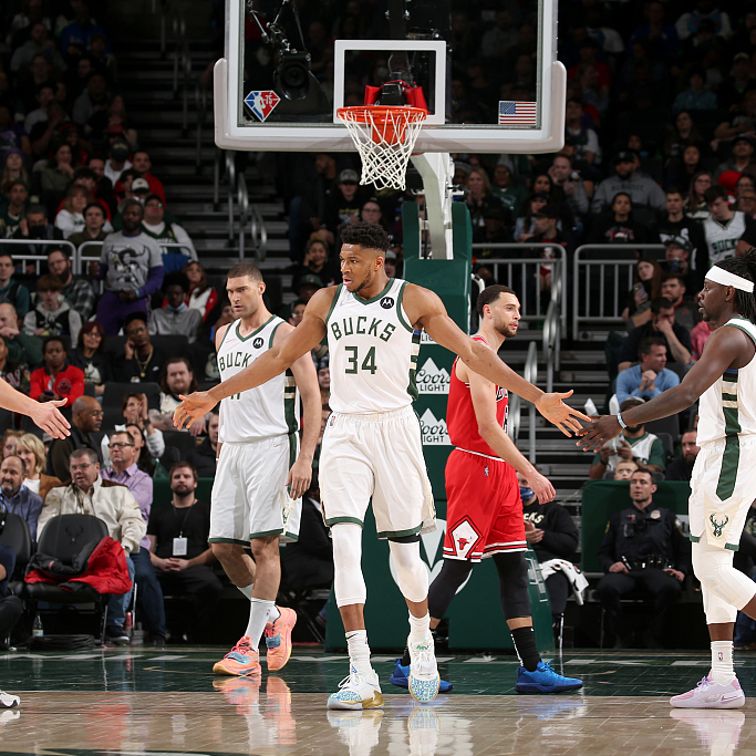 NBA highlights on March 22: 'Complete' Bucks smash Bulls at home - CGTN