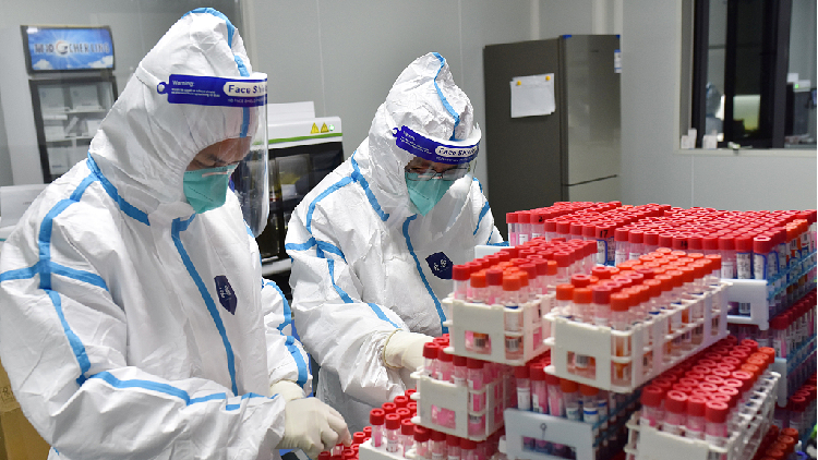 Chinese mainland records 1,366 new confirmed COVID-19 cases - CGTN