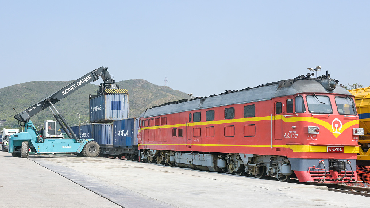 China's rail freight volume up 2.8% in Q1, driven by strong demand - CGTN
