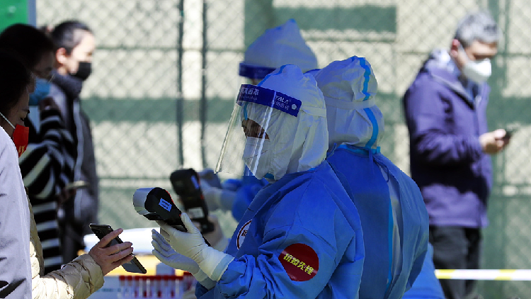 Chinese mainland records 1,235 new confirmed COVID-19 cases - CGTN
