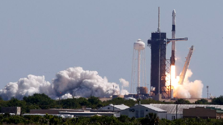 ISS' first all-private crew welcomed aboard orbiting platform - CGTN