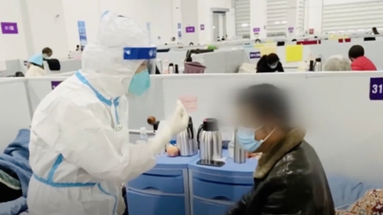 Shanghai's largest 50,000-bed temporary hospital fully operational - CGTN