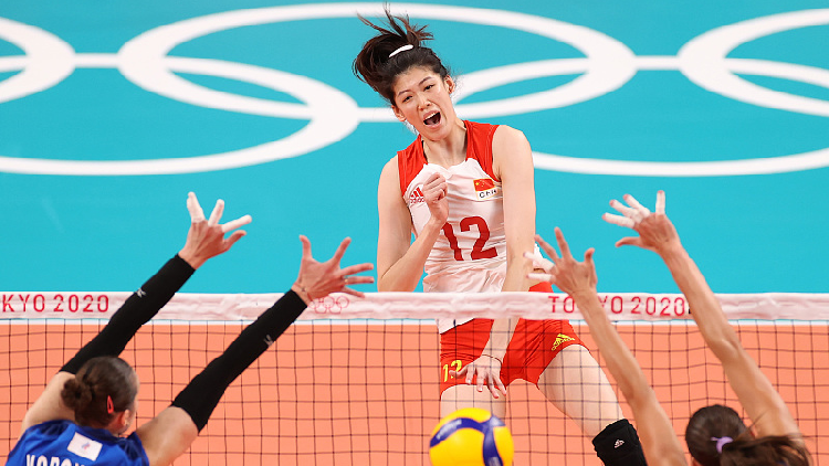 Chinese women's volleyball team eyes victory at VNL - CGTN