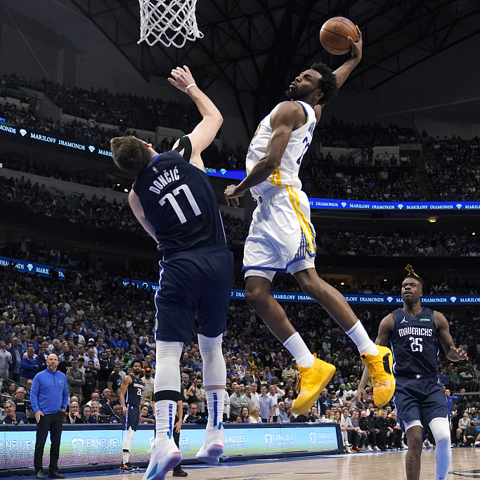 NBA West Finals on May 22: Wiggins slams Warriors to victory in Game 3 ...