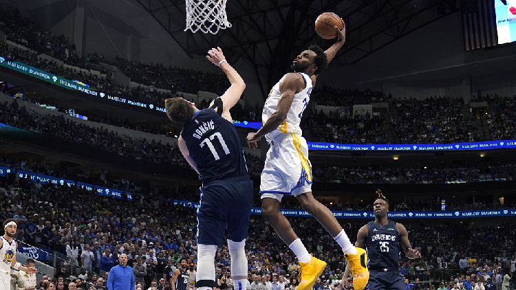 NBA West Finals on May 22: Wiggins slams Warriors to victory in Game 3 ...