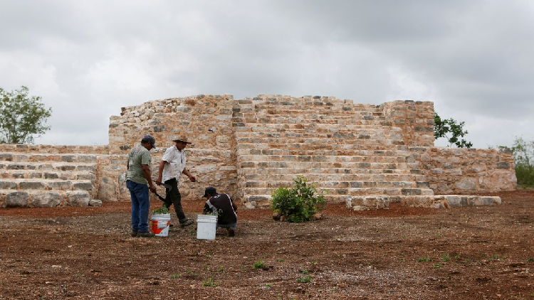 Archaeologists discover ancient Mayan city on construction site - CGTN