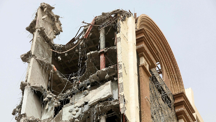 29 killed, 38 missing in building collapse in Iran's Abadan - CGTN