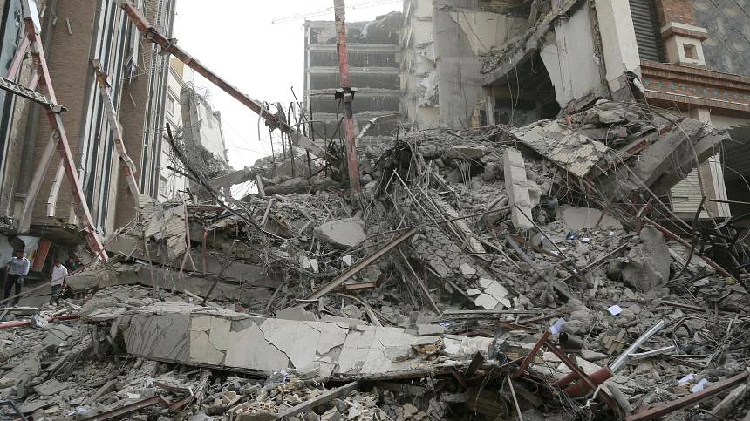 Death toll reaches 34 in Iran's tower block collapse - CGTN