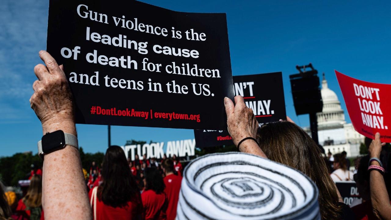 Hundreds of protests across U.S. demanding tighter gun regulations - CGTN