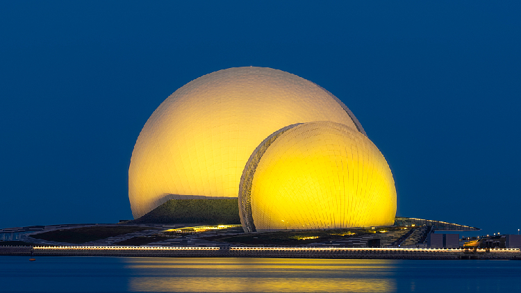 Live: 'Shell' image of Zhuhai Grand Theater stands in south China - CGTN