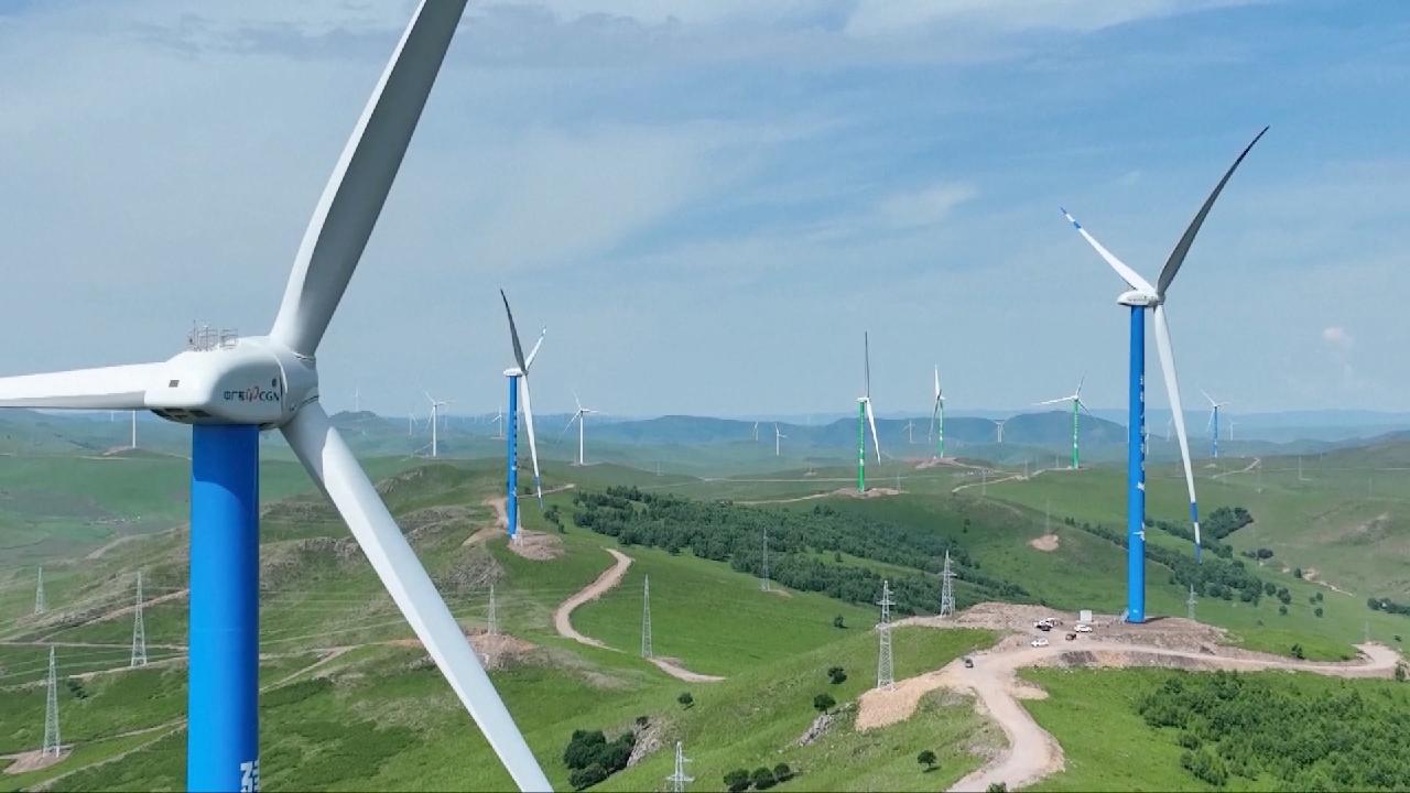 First 1 million kw onshore wind project launches in Inner Mongolia - CGTN