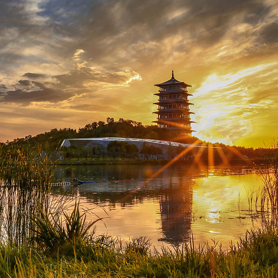Live: Chang'an Tower, a landmark in the ancient city of Xi'an - CGTN