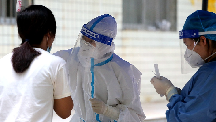 Chinese mainland records 591 new confirmed COVID-19 cases - CGTN