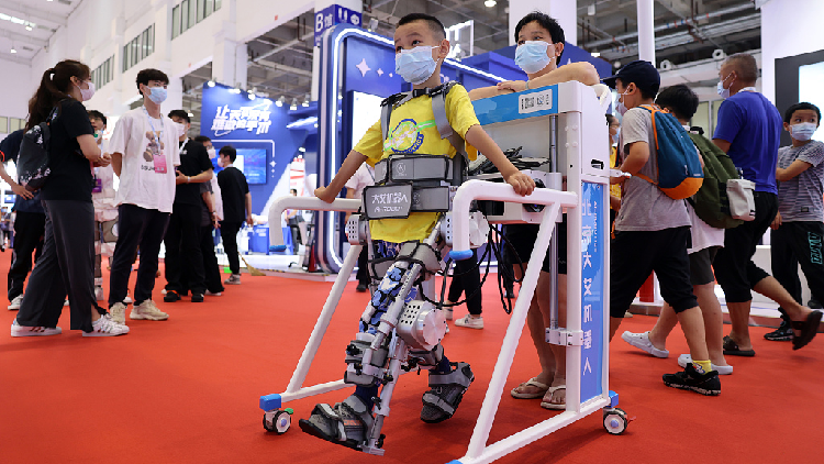 Exoskeletons enhance human body functions - CGTN