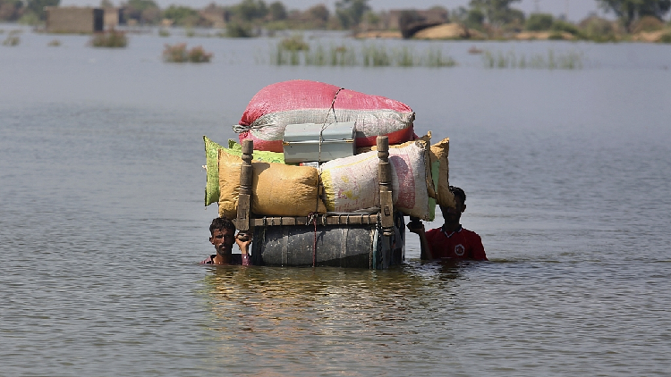 Live: Devastating monsoon floods cause severe damage in Pakistan - CGTN