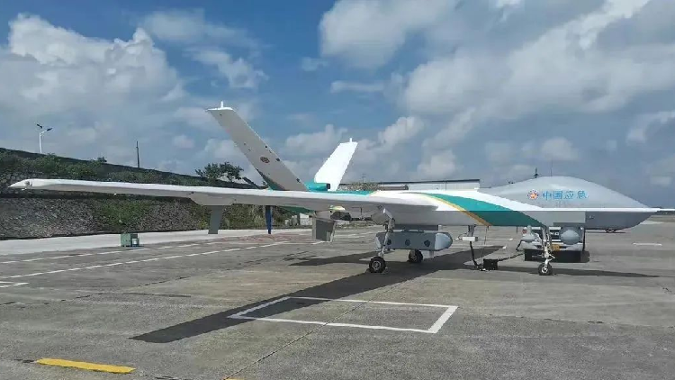 China's Wing Loong large drone supports drought-quake relief efforts - CGTN