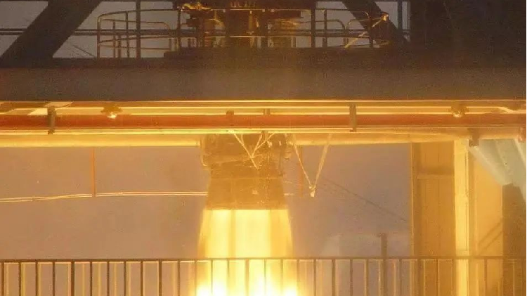 China completes first test flight of reusable liquid rocket engine - CGTN