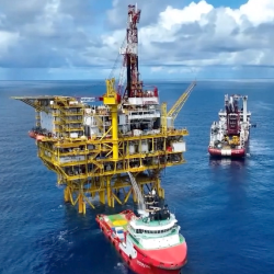 China's homegrown 300-meter deepwater jacket starts operation - CGTN