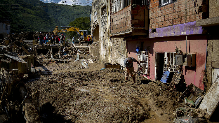 Dozens missing after Venezuela floods, death toll rises - CGTN