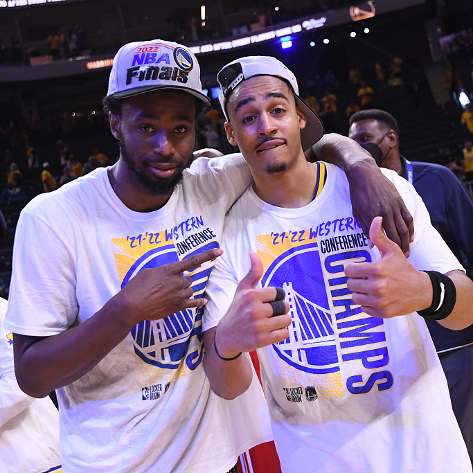 Warriors reach 4-year extensions with Jordan Poolr, Andrew Wiggins - CGTN