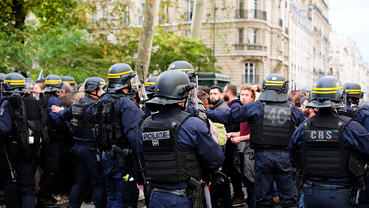 France begins nationwide strike amid soaring inflation - CGTN